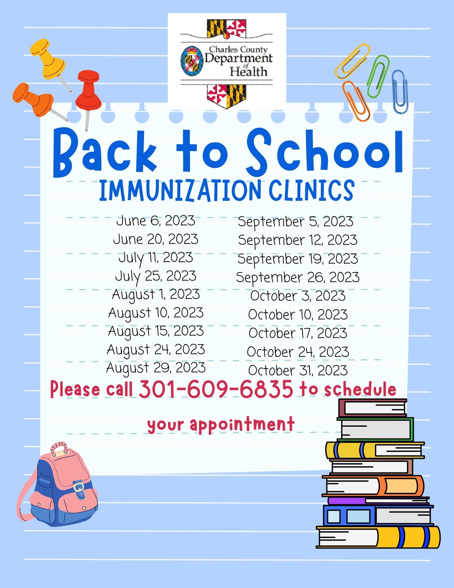 Child Health / Child Immunizations – Charles County Department of Health Child Health / Child Immunizations – Charles County Department of Health
